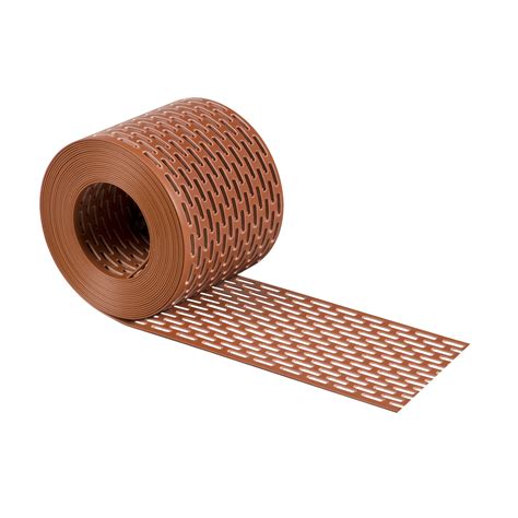 Schutzgitter Pvc 100mm X 5m Rot Ubbink