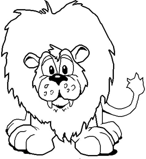 Leoni Disegni Per Bambini Da Colorare