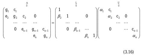 In The Above Matrix Equation The Coefficients From Equation