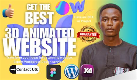 Interactive 3d Animated Website 3d Webflow Scrolling Animation Threejs Spline 3d By Olurotimi1