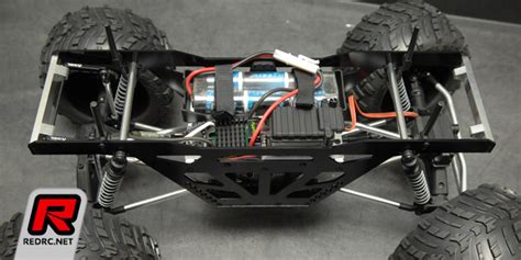 Red RC STRC Wraith Monster Truck Racing Chassis Kit