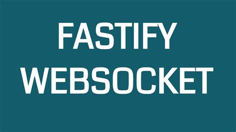 Fastify Websocket Multi Room Chat Setup Implemented On Live App