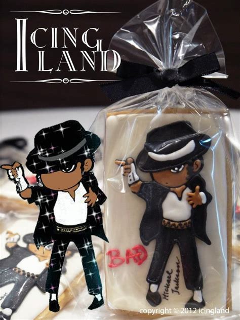 Michael Jackson Cookie By Icing Land Food Sweet Cookie Michael
