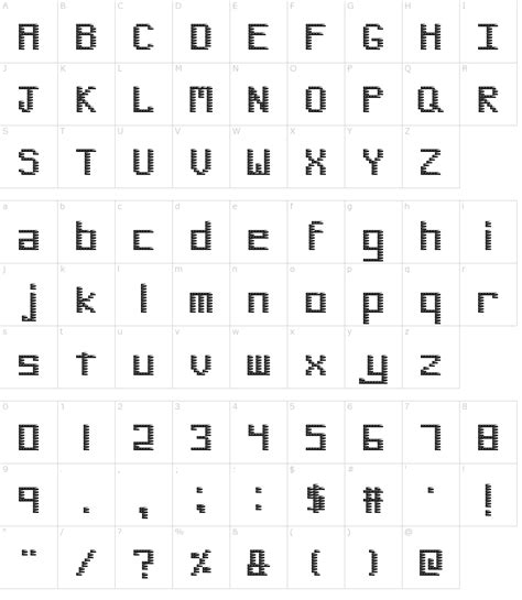 Pinstripe Bitmap Font Download Pinstripe Bitmap Font Download