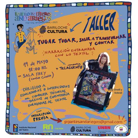Festival De Teatro De Títeres Andariegos Taller Tugar Tugar Salir A