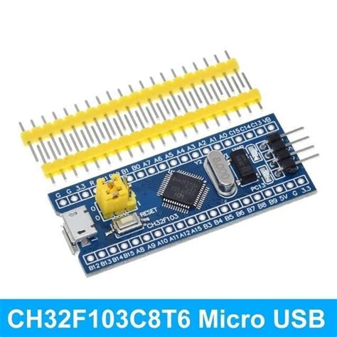 Circuits Intégrés Ch32f103c8t6 Micro Carte De Développement Système Minimale Stm32f103c8t6