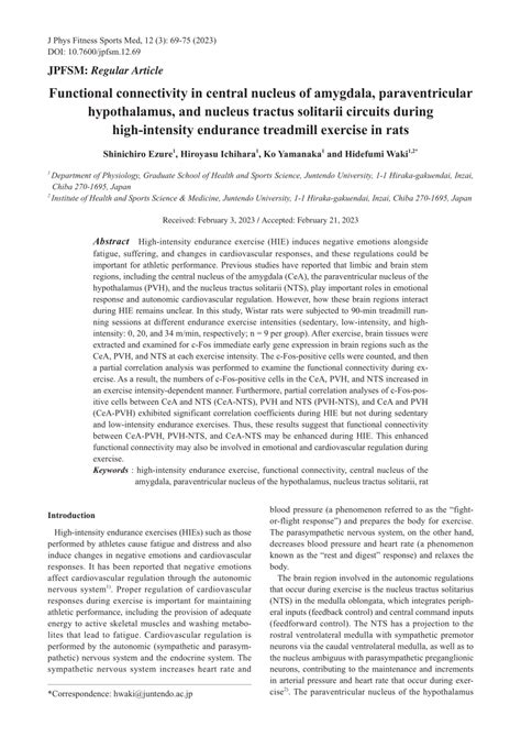 Pdf Functional Connectivity In Central Nucleus Of Amygdala