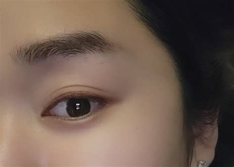 블라인드 블라블라 진한 눈썹 고민