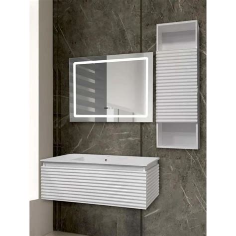 Долен шкаф за баня с умивалник Линеа 1000