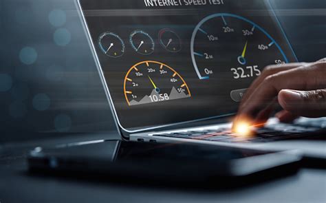 Super Fast Internet Connection Speedtest Bandwidth Network Technology