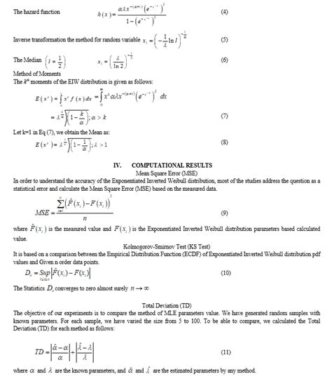 Type Ii Censored Analysis Based On Exponentiated Inverted Weibull