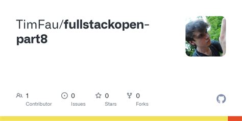 github timfau fullstackopen part8