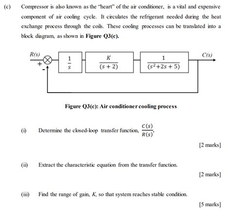 Solved C Compressor Is Also Known As The Heart Of The Chegg Com