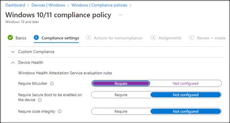 Windows Device Compliance Policy Intune Mushaaf Blog