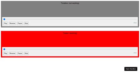 React Gsap Timeline React17 Codesandbox