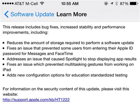 Apple Releases IOS 8 1 3 With Bug Fixes Storage Size Reduction MacRumors