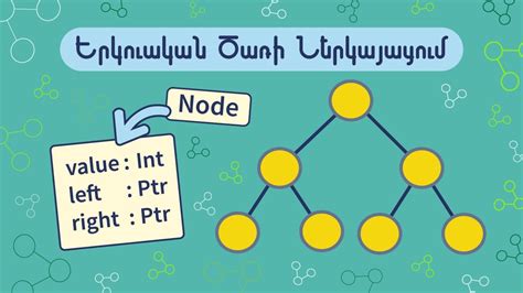 Binary Tree Representation Երկուական Ծառի ներկայացումը Youtube