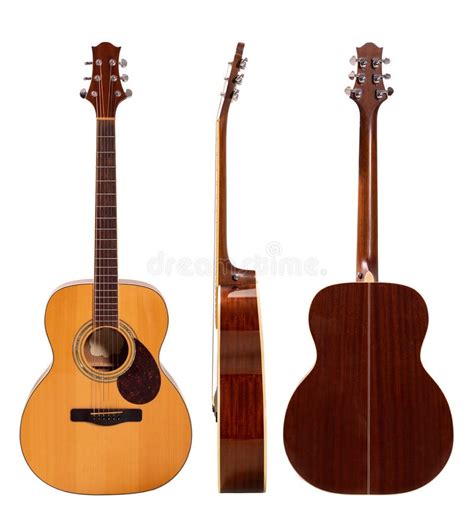 Akustisk Gitarr Arkivfoto Bild Av Anmärkning Musikal 136607382