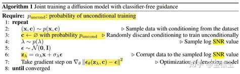 Classifier Free Diffusion Guidance 知乎