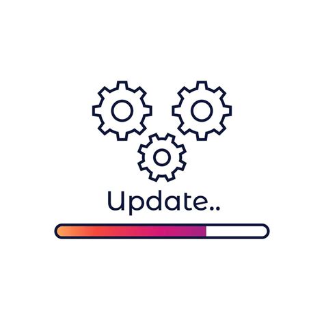 Update System Upgrade Design With Progress Bar 42361675 Vector Art At Vecteezy