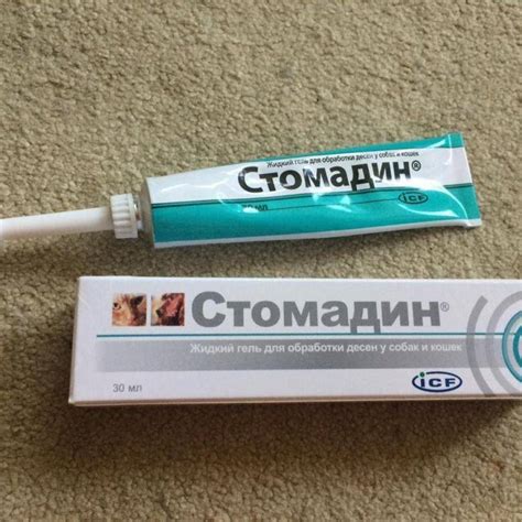 Стомадин гель для кошек - инструкция по применению