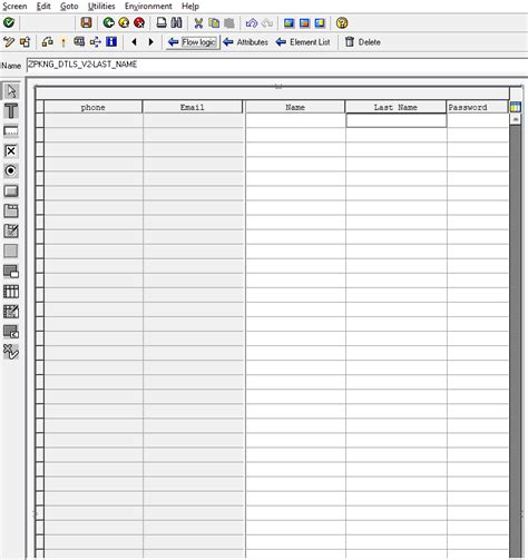 Usage Of Module Pool To Customize Fields In Tmg Sap Community