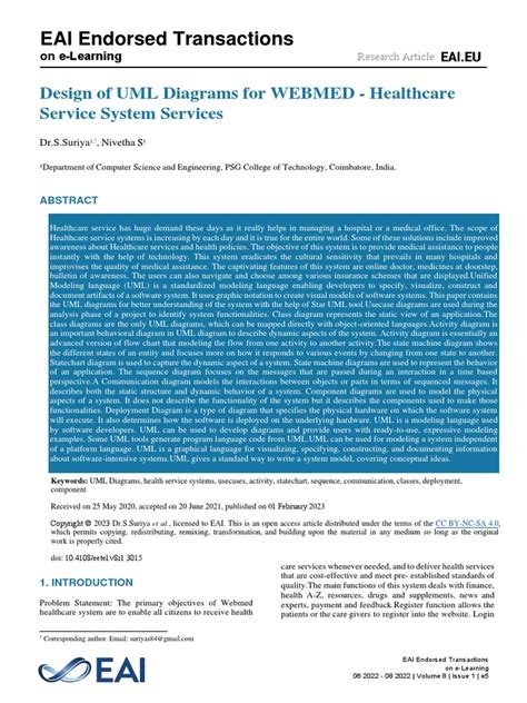 Design Of Uml Diagrams For Webmed Healthcare Ser Pdf Pdf Class