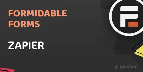 formidable forms zapier addon gplatom