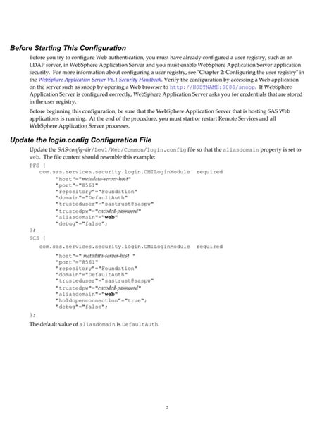 Configuring Was Webauth Pdf