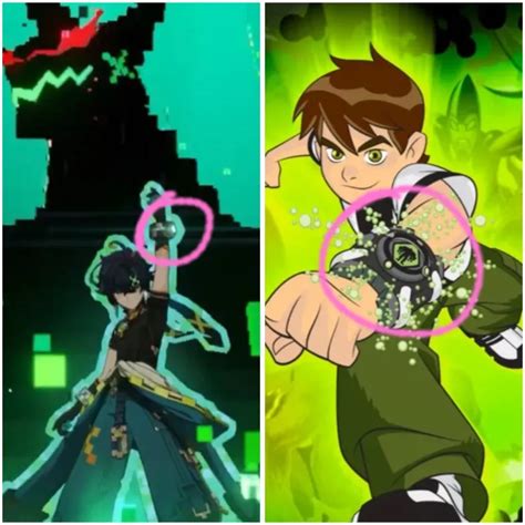 Ну не одна же я это заметила Genshin Impact Hoyolab