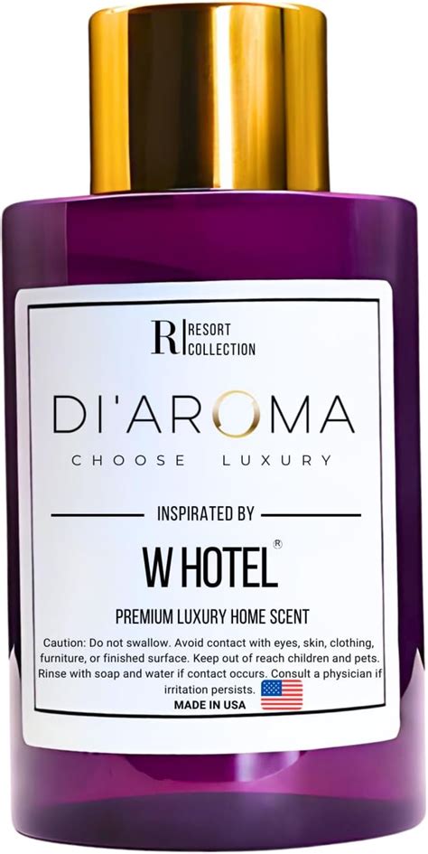 Mystic Romance W Hotel Aroma Oil Blend Plastic Purple Bottle 120ml