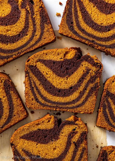 Gluten Free Pumpkin Marble Cake The Loopy Whisk