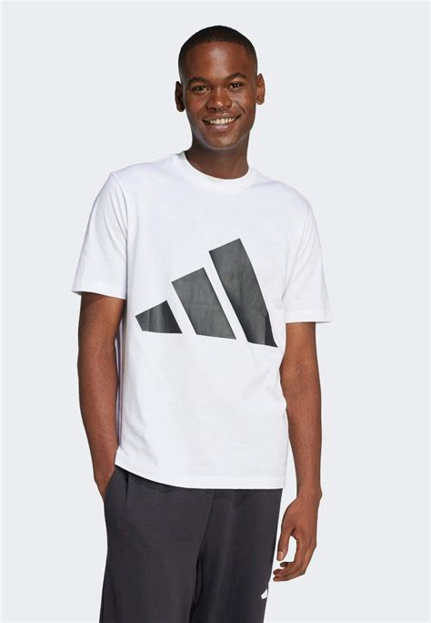 Adidas Sportswear Essentials Big Logo Single T Shirt Con Stampa