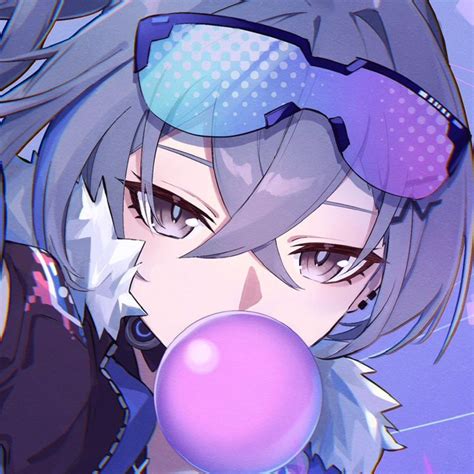 Pin On Single ＊ Icons Cartoon Art Styles Silver Wolf Silver Wolf Wallpaper