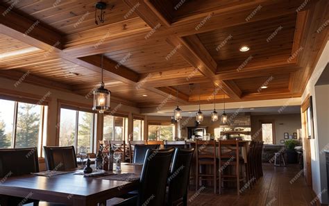 Premium Ai Image Interlocking Ceiling Panels