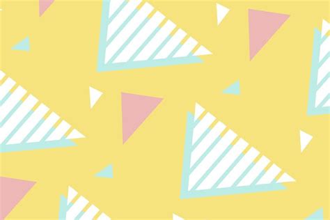 Free Cute Triangle Patterned Background Abstract Free Vector