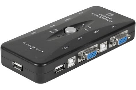 Mini Kvm Switch Vga Usb 4 Ports JPF Industries