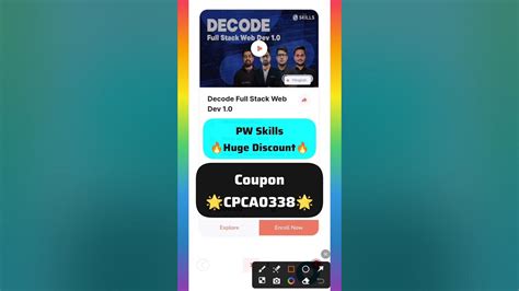 How To Buy Decode Full Stack Web Dev 10 Pw Skills Course Pw Skills Discount Coupon Pw