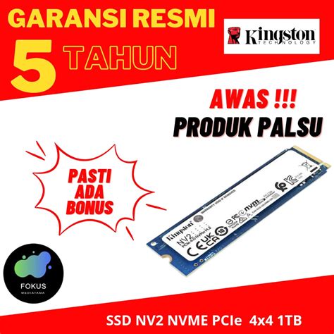Jual Ssd M Kingstone Nv Nvme Tb Pcie Gen Snv S Tb Shopee Indonesia