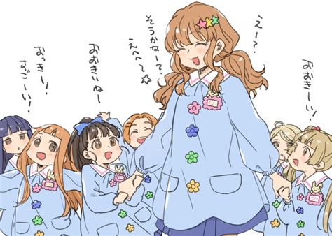 Moroboshi Kirari Ichihara Nina Sajo Yukimi Ryuzaki Kaoru Yusa Kozue