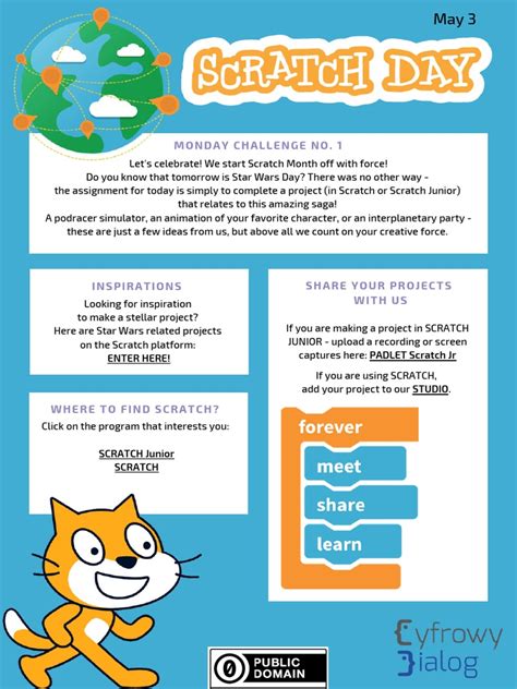 Scratch Challenges 2021 Pdf Scratch Programming Language Museum