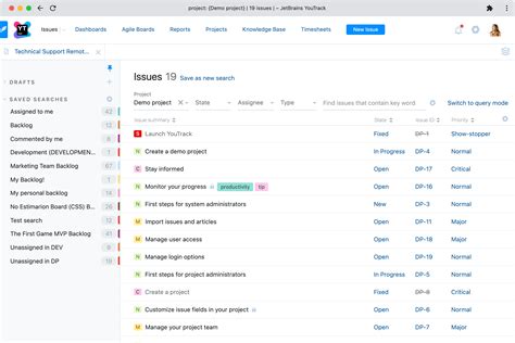 Onboarding Pack Features YouTrack