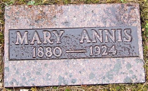 Mary Vernelia Brown Annis 1880 1924 Find A Grave Memorial