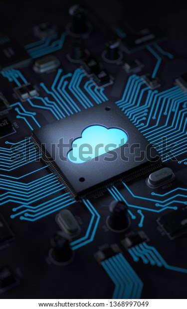 Cloud Computing Network Security Concept 3d Stock Illustration 1368997049 Shutterstock