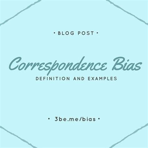 Love Social Psychology Read My Blog About Correspondence Bias Copy And Paste 3be Me