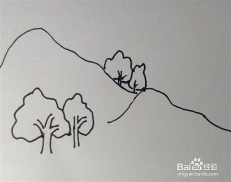 幼儿园山坡简笔画 简笔画图片大全 蒲城教育文学网