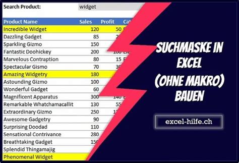 How To Create A Highlighting Search Box In Excel Design Talk