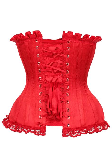 Steel Boned Overbust Corset Women Corset