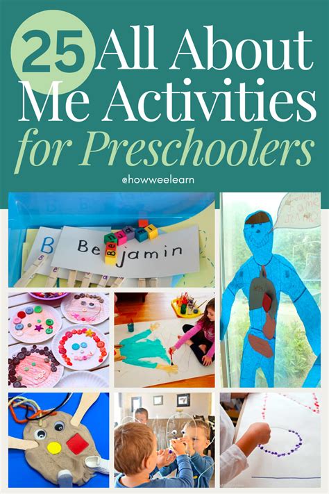 All About Me For Preschoolers Printable All About Me Poster For A