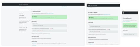 Sphinx Themes Gallery